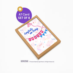 Congrats! You're Cancer Free 5x7 Greeting Card – Goods Made By ...