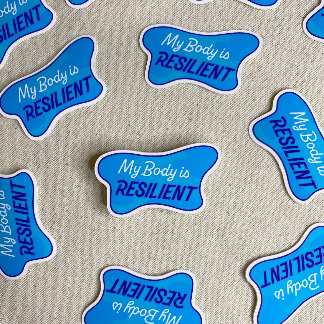 Resilient Body Sticker – Goods Made By Digitrillnana