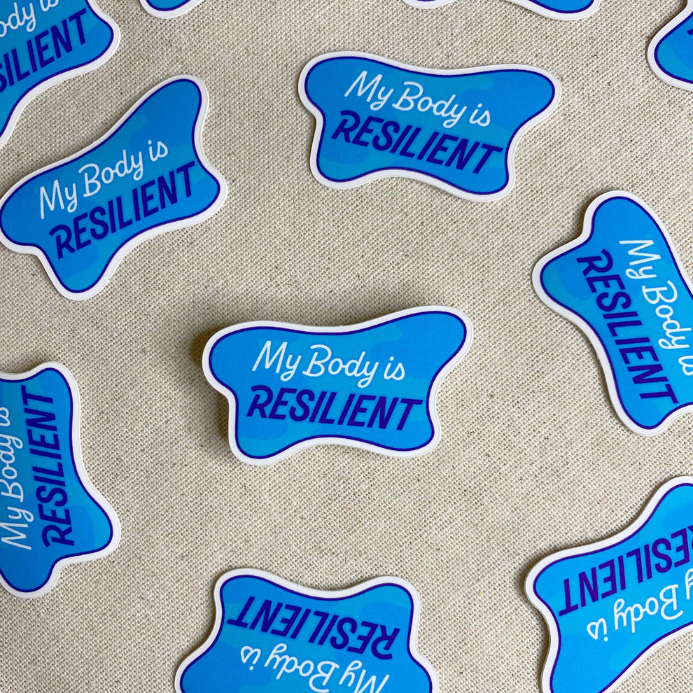 Resilient Body Sticker – Goods Made By Digitrillnana